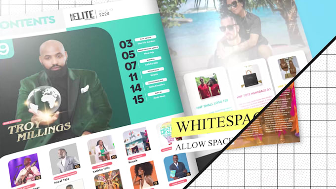 Design creative unique magazine cover for your magazine by ...