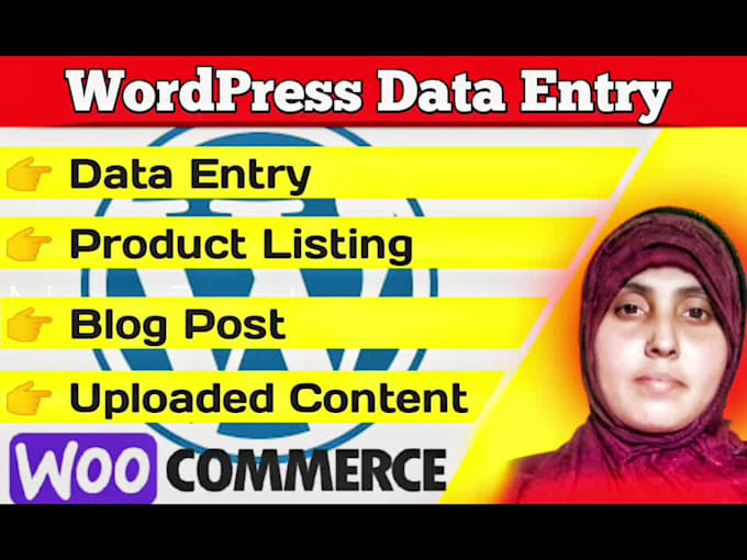 Wordpress Data Entry And Product Listing By Asmakhatun111 Fiverr