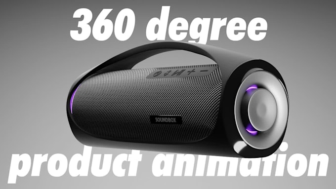 Make 360 degree spinning animation of your product in 3d by Bits168 ...