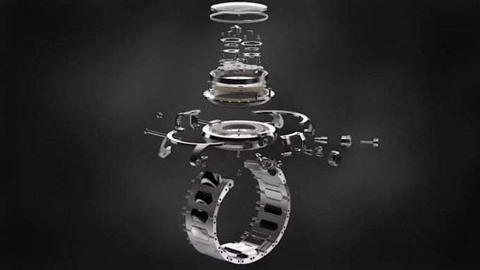 3d industrial animation 3d watch animation,3d product animation cgi by ...