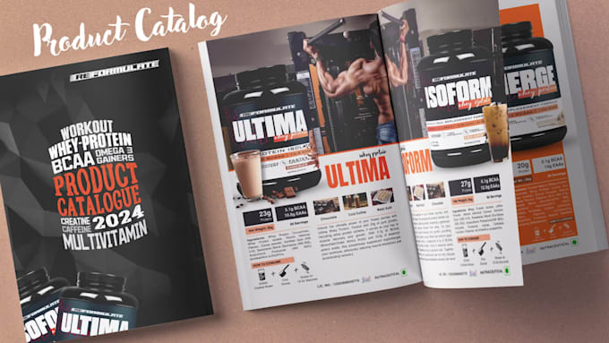 Design modern and custom product catalog, magazine, booklet by ...