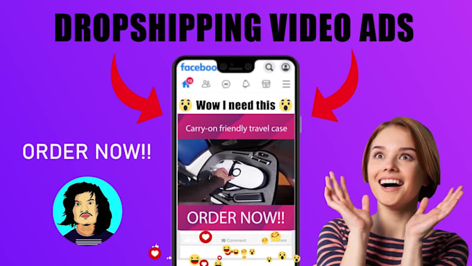 Create unique shopify dropshipping video ads by Kevinveron | Fiverr