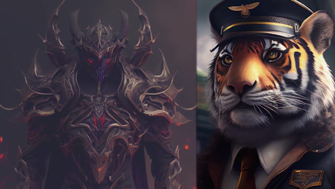 Create stunning concept art for you using midjourney ai by Lkeyproducts | Fiverr