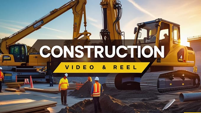 Edit construction reels, real estate videos, construction edits ...