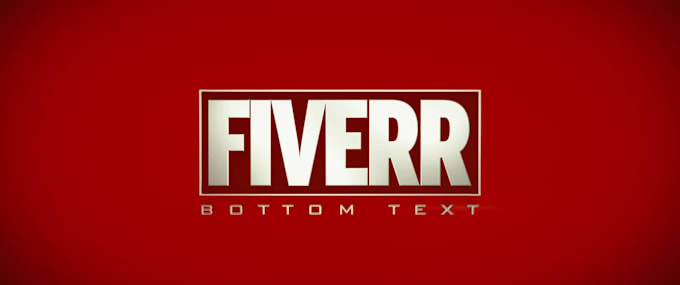 Create a marvel style 3d intro by Nbstudios27 | Fiverr