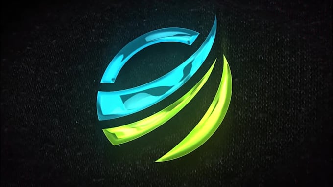 Create a dark and electric logo animation with cinematic energy fx by ...