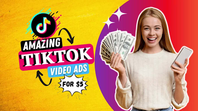 Create tiktok video ads and ugc tiktok video ads by Ali_lang234 | Fiverr