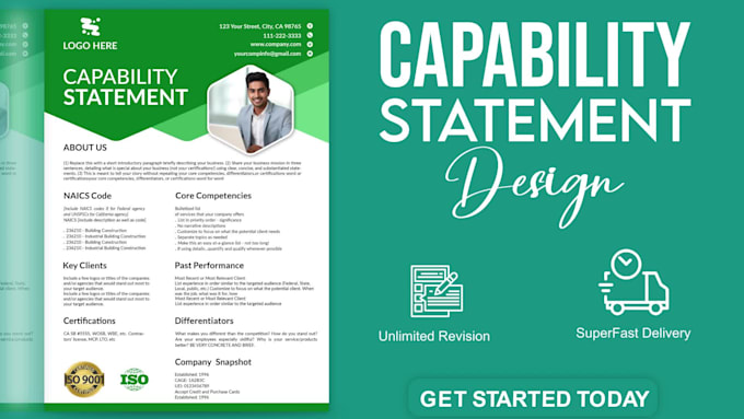Design professional government capability statements to elevate your ...