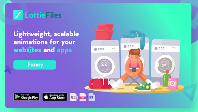 Create lottie animation, website animation, icon animation by Logo_in ...