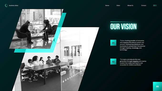 Design business master slides and sales presentation by Sadaf113 | Fiverr