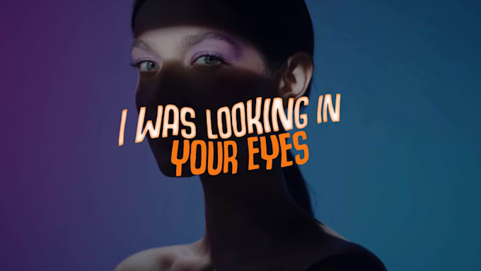 Create unique animated lyric music video for your song by Zaynlyrics ...