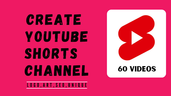 Create youtube shorts channel with 60 videos by Mrzeeshan7869 | Fiverr