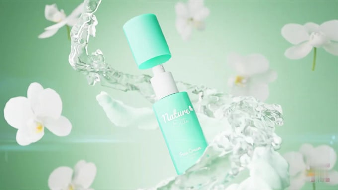 Create 3d cgi product animation, product design, cosmetics animation ...