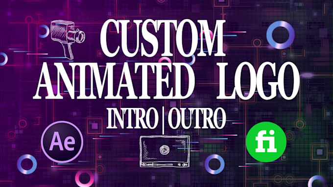 Create a custom motion graphics animated logo intro video by Dats_po | Fiverr
