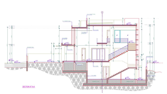 Draw, redraw architectural floor plan, elevation in cad by Autocaddesig676 | Fiverr