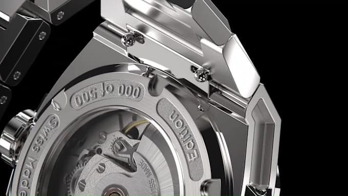 Do 3d watch animation 3d watch design and 3d jewelry animation by ...