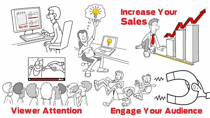 Create an attractive whiteboard explainer video animation by ...