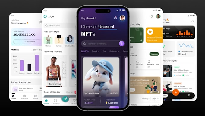 Do Mobile App Ui Ux Design Figma App Design App Screenshots Design By