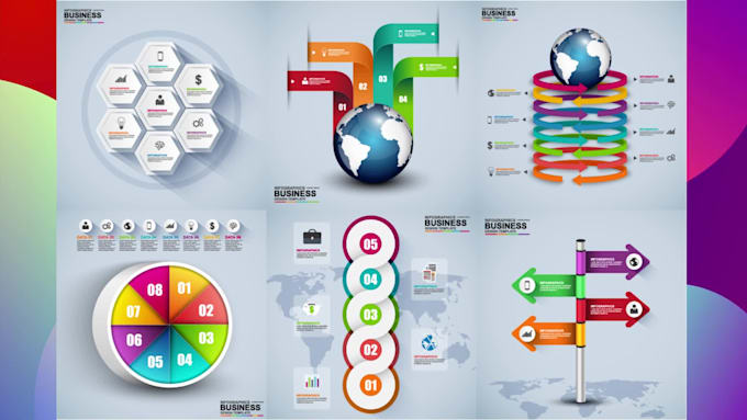 Design infographic, flowcharts, pie charts, and diagrams by Ak_design11 | Fiverr