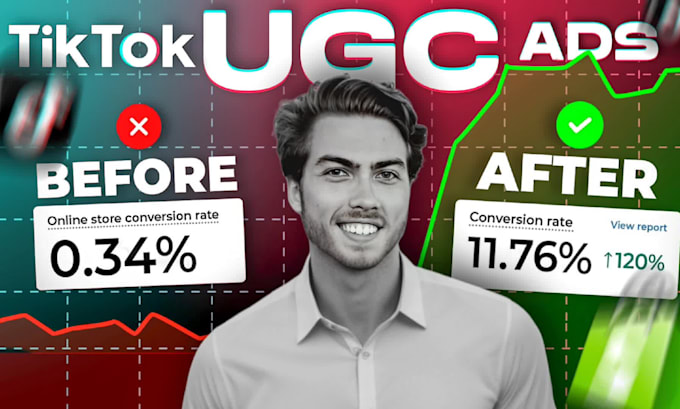 Create ugc tiktok video ads, viral ads, ugc ads, tik tok video, ugc tik tok by Kami_ads | Fiverr