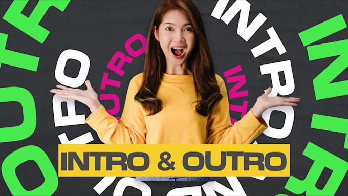 Create modern youtube intro and outro by Seejustudio | Fiverr