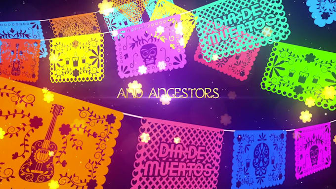 Do dia de los muertos intro video by Videomo | Fiverr