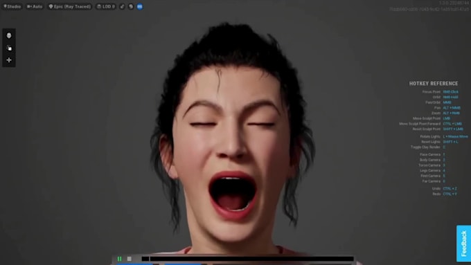 Do realistic 3d metahuman character, 3d metahuman, unreal engine, ue5, daz3d by Fred_hank | Fiverr