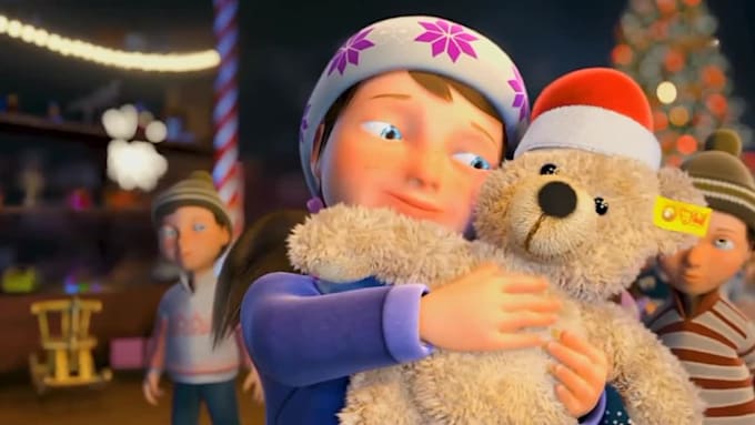 3d christmas animation, christmas video, santa claus animation ...