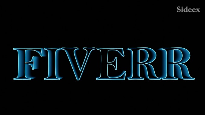 Create fascinating logo animation by Sideex | Fiverr