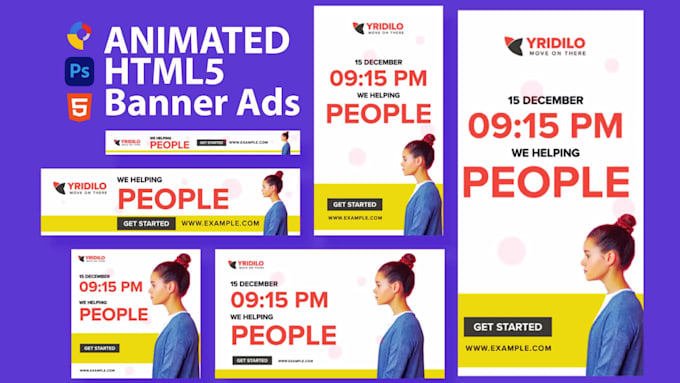 Do engaging animated html5 banner ads or google banner ads by ...