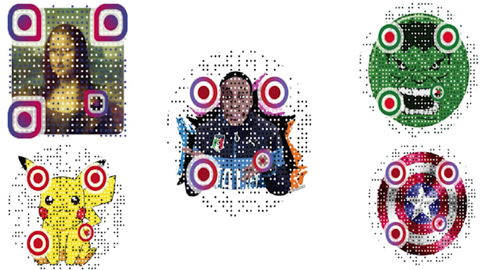 Create 2 professional qr code design with your logo in 30 min by Mussab ...