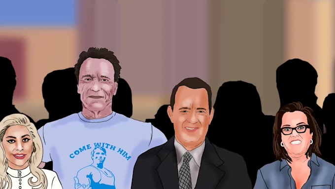 Do realistic lifelike 2d character animations by Himaz_ | Fiverr