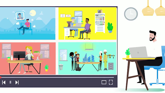 Create 2d animation explainer video or animated marketing video ad for sales by Explaino_geek ...