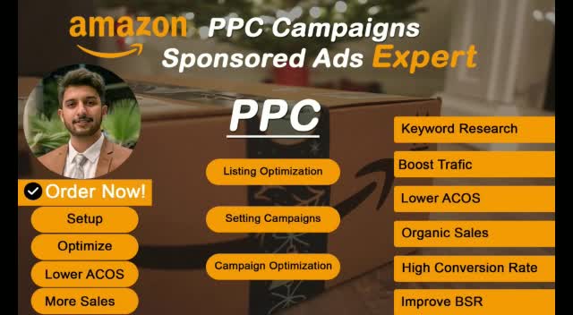 Setup and optimize your amazon fba ppc campaigns by Hunter_fba | Fiverr