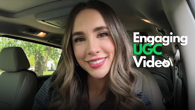 Create a natural ugc video ad for facebook, instagram, tiktok, youtube ...