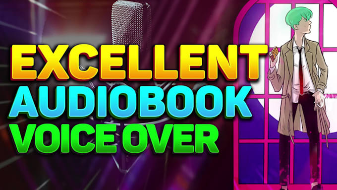 Record an excellent male voice over for your audiobook by Slipstreamer ...