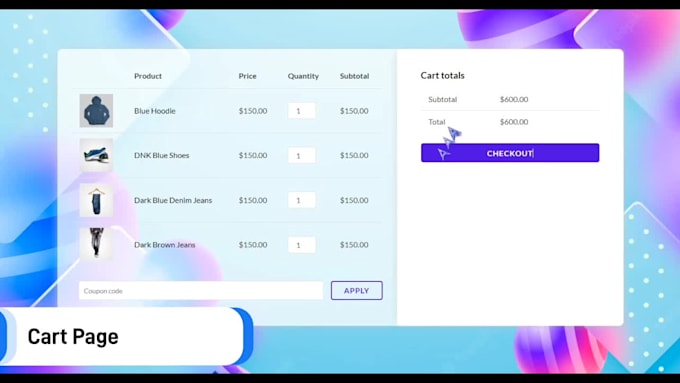 Redesign Woocommerce Checkout Cart And Other Pages By Saberahmed