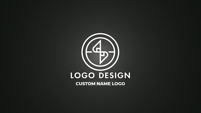 Name logo design using initials and letters by Roddurdesigns | Fiverr