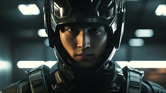 Create realistic 4k cinematic ai blockbuster movie ai video ad using ...