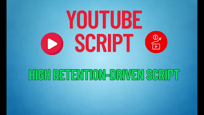 Research your topic and write an engaging script for youtube channel by ...