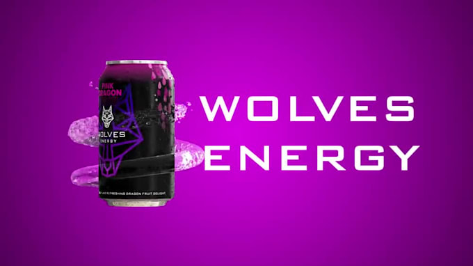 Do 3d cgi animation for energy drink soda can beer label design ...
