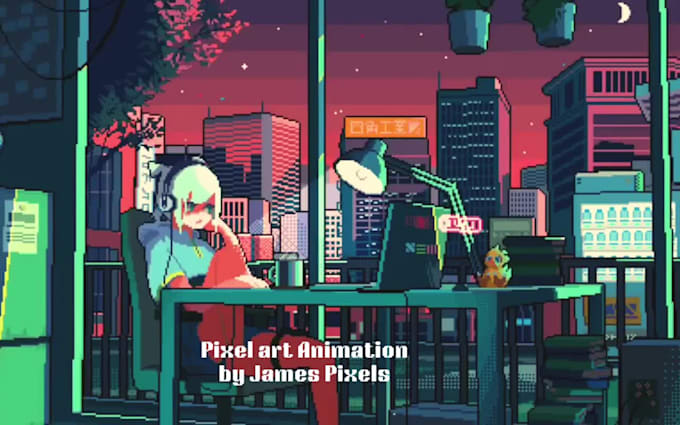 Create high quality pixel art animation, pixel art sprite 2d character ...