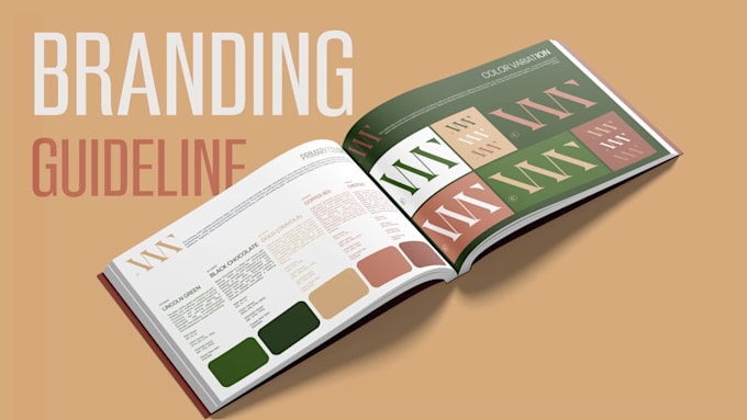 Design logo and branding kit, brand book, brand style guide by Umme ...