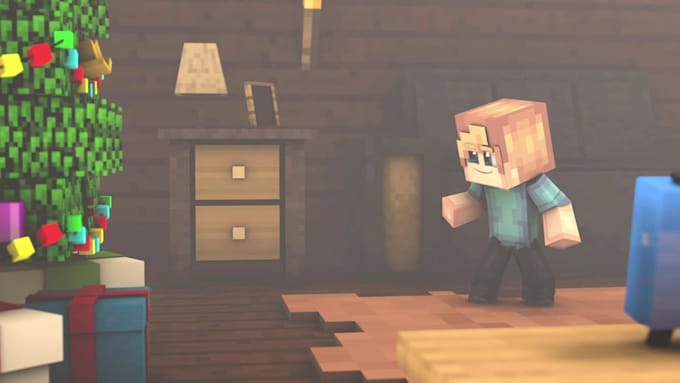 Make you a custom minecraft animation by Slert_ | Fiverr