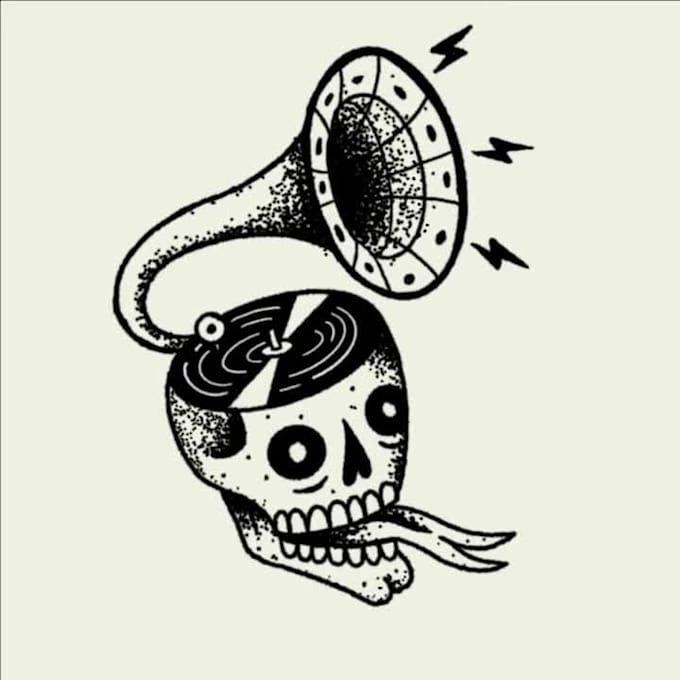 Make you a rad custom traditional tattoo design by Estiansmith | Fiverr