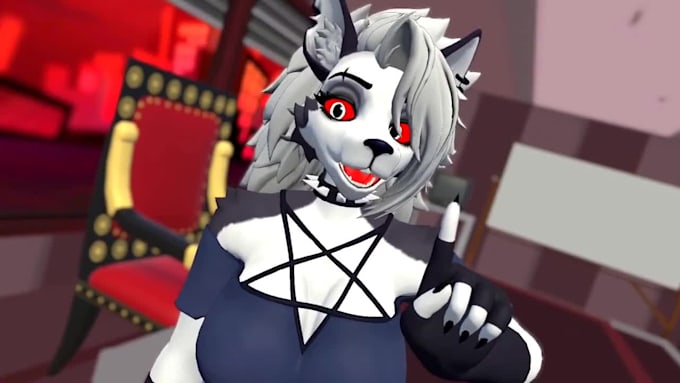 Create, edit vrchat avatar, animaze vseeface model avatar, vrchat ...