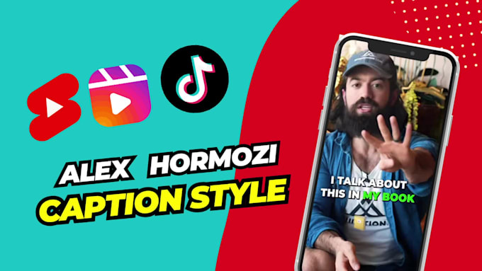 Edit alex hormozi caption style for reels, shorts and tiktok by Rohitx24 | Fiverr