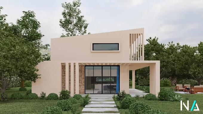 4d house animation render and walkthrough by Neatarchitects | Fiverr