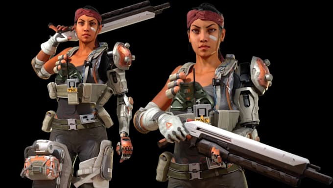 Design Stylized 3d Character Model 3d Rigging In Blender Unreal Engine Unity By Danndac Fiverr