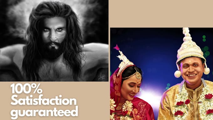 Draw hyper realistic portraits from your reference photos by ...